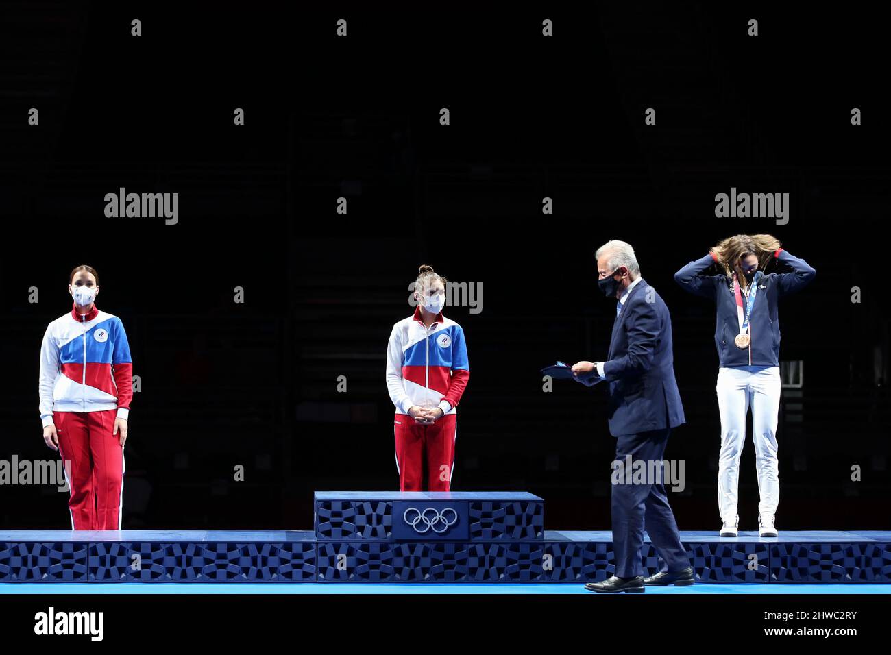 JULY 26th, 2021 - CHIBA, JAPAN: Manon Brunet of France (right) wins the ...