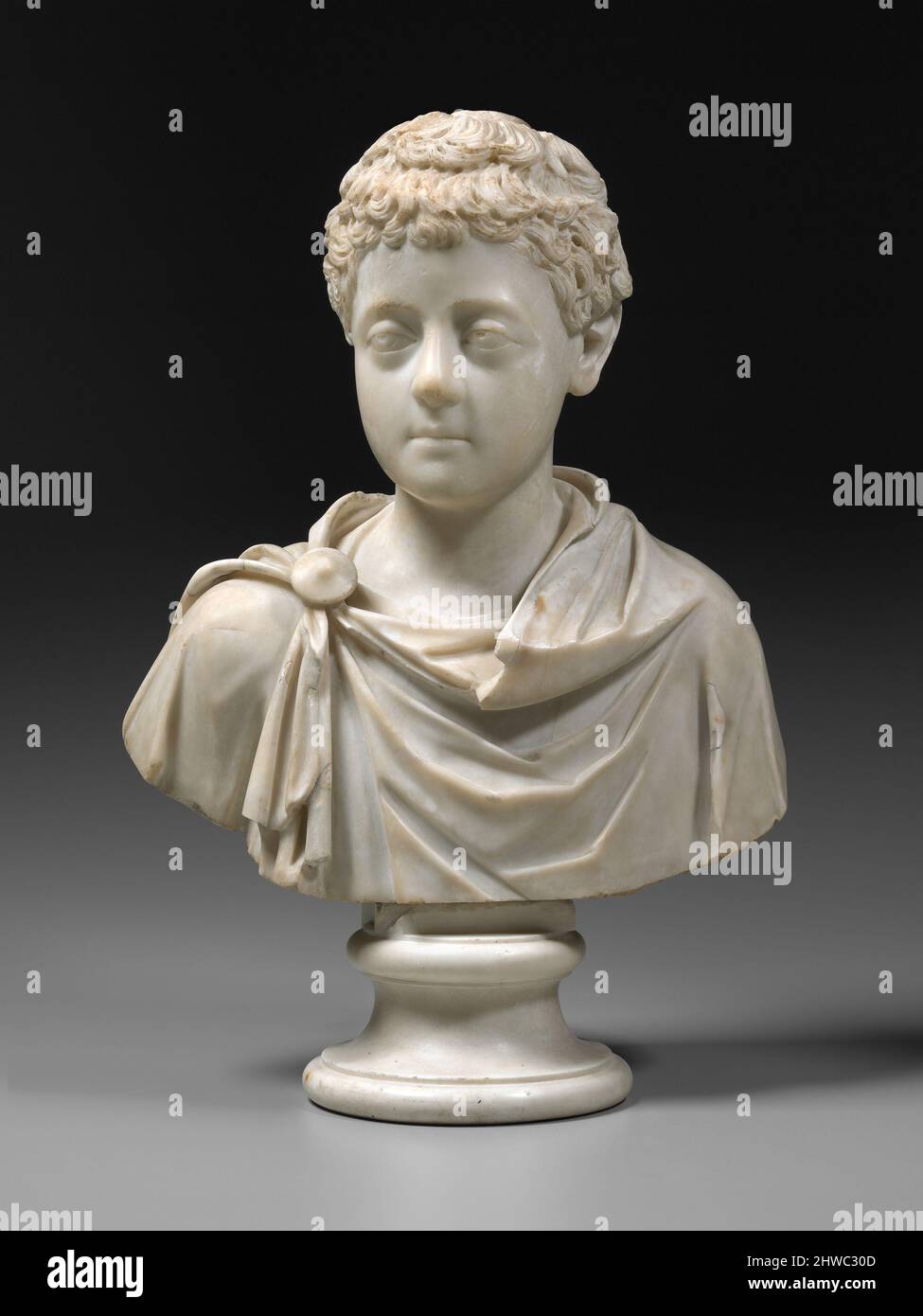 Portrait of the Emperor Commodus as a Boy. Subject: Commodus, Emperor ...