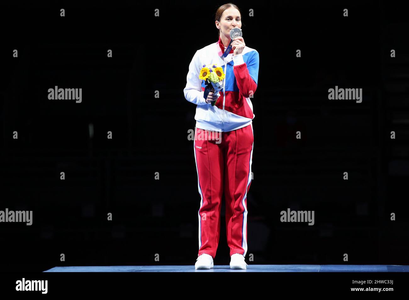 JULY 26th, 2021 - CHIBA, JAPAN: Sofya Velikaya of Russia wins the Women ...