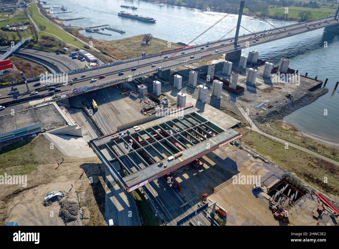 Cologne, Germany. 05th Mar, 2022. The first steel part for the New ...