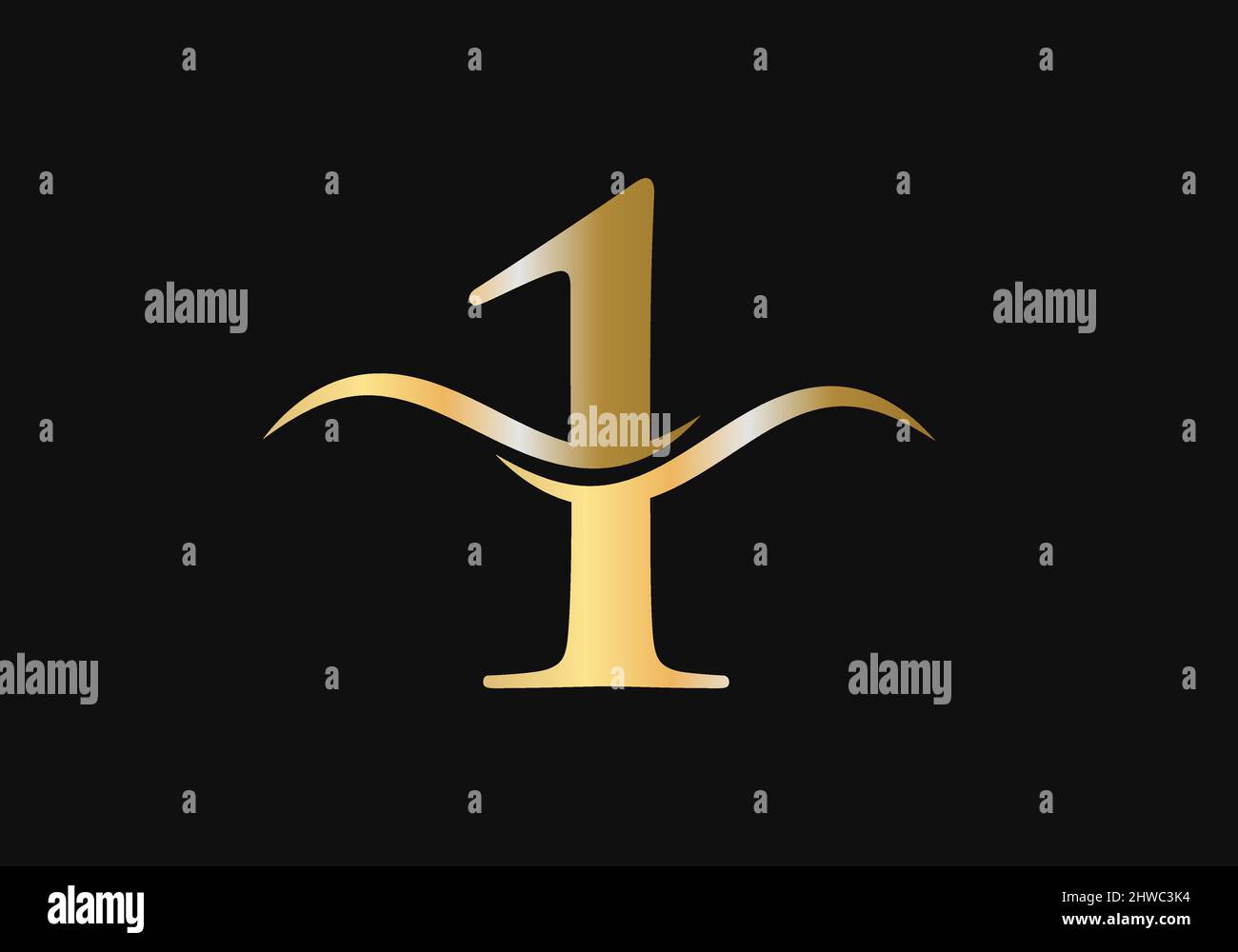 1 logo design for your company. 1 letter logo design. 1 Logo for luxury ...