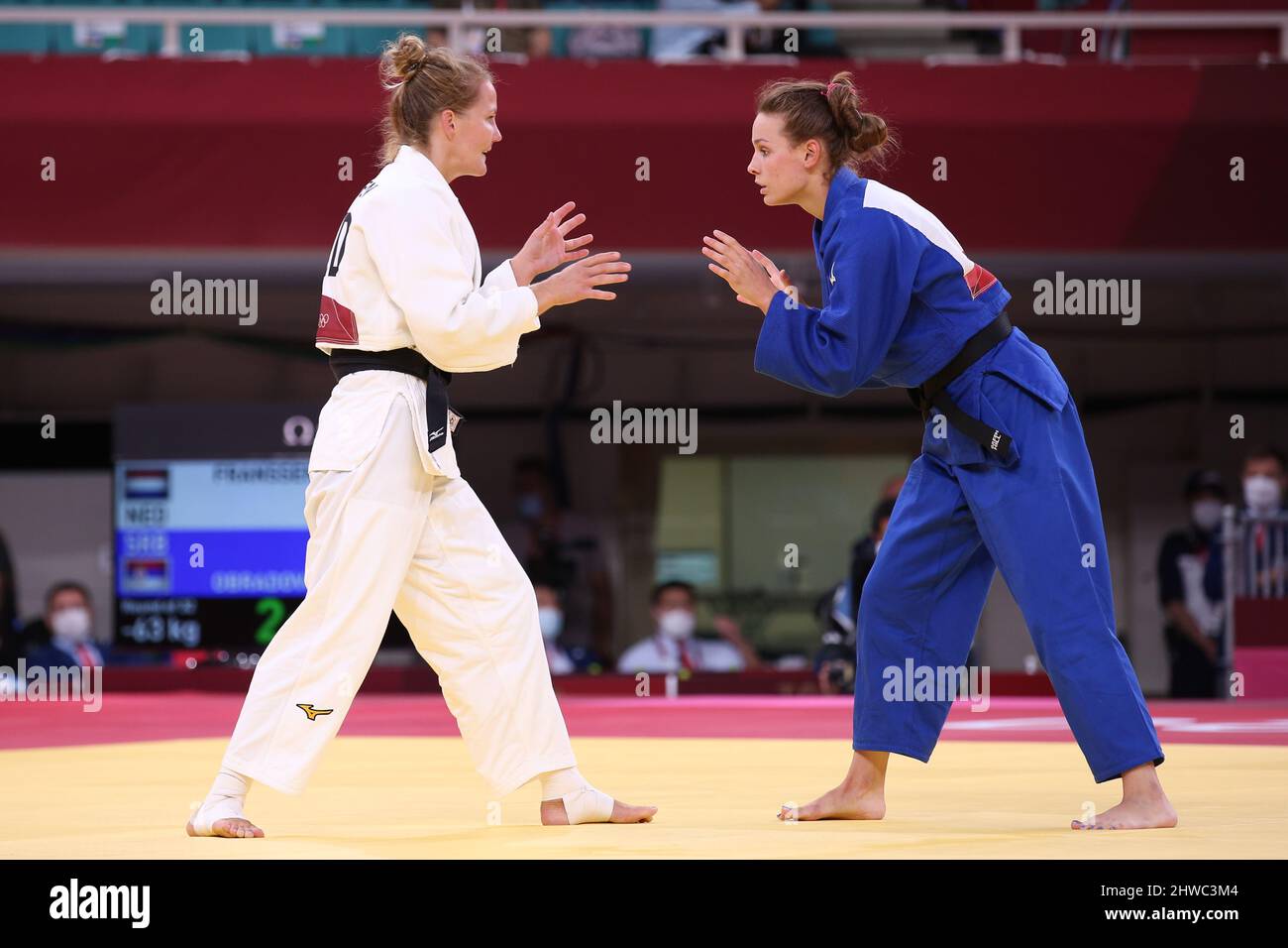 JULY 27th, 2021 - TOKYO, JAPAN: Juul FRANSSEN of Netherlands (left) and ...