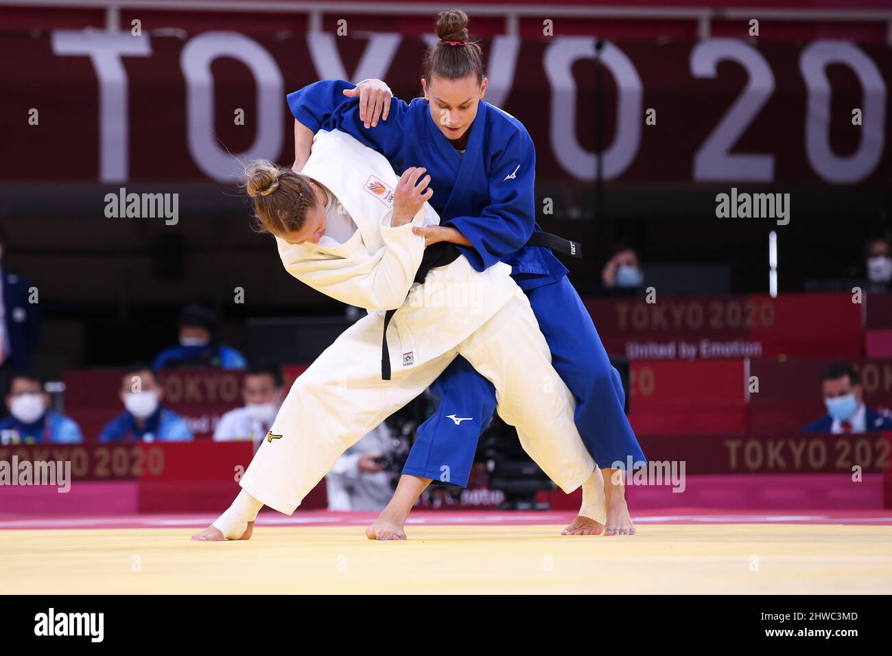 JULY 27th, 2021 - TOKYO, JAPAN: Juul FRANSSEN of Netherlands (left) and ...