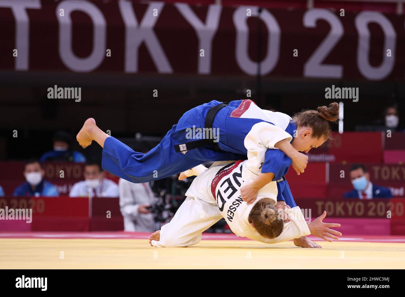 JULY 27th, 2021 - TOKYO, JAPAN: Juul FRANSSEN of Netherlands (bottom ...