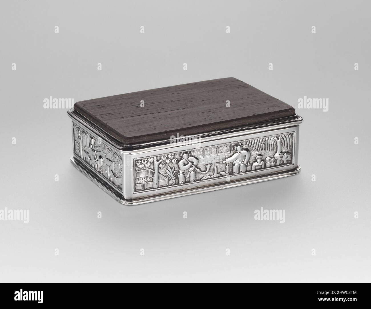 Box. Maker: M. B., Chinese, active ca. 1840–50 Stock Photo - Alamy