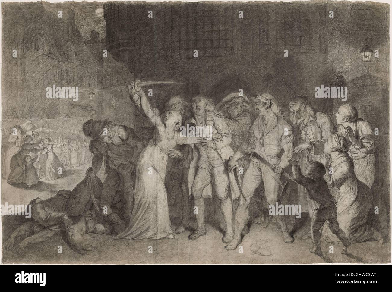 Elizabeth Cazotte Rescues Her Father from the Death Sentence at the ...