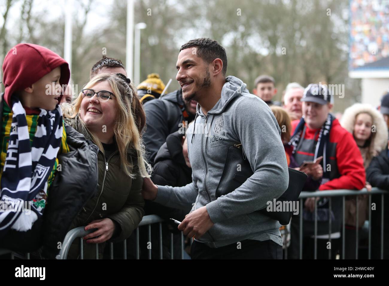 Hull, UK. 05th Mar, 2022. Jake Livermore #8 of West Bromwich Albion ...