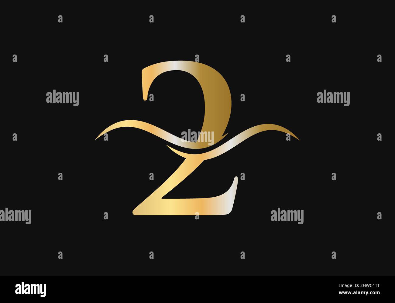 2 logo design for your company. 2 letter logo design. 2 Logo for luxury ...