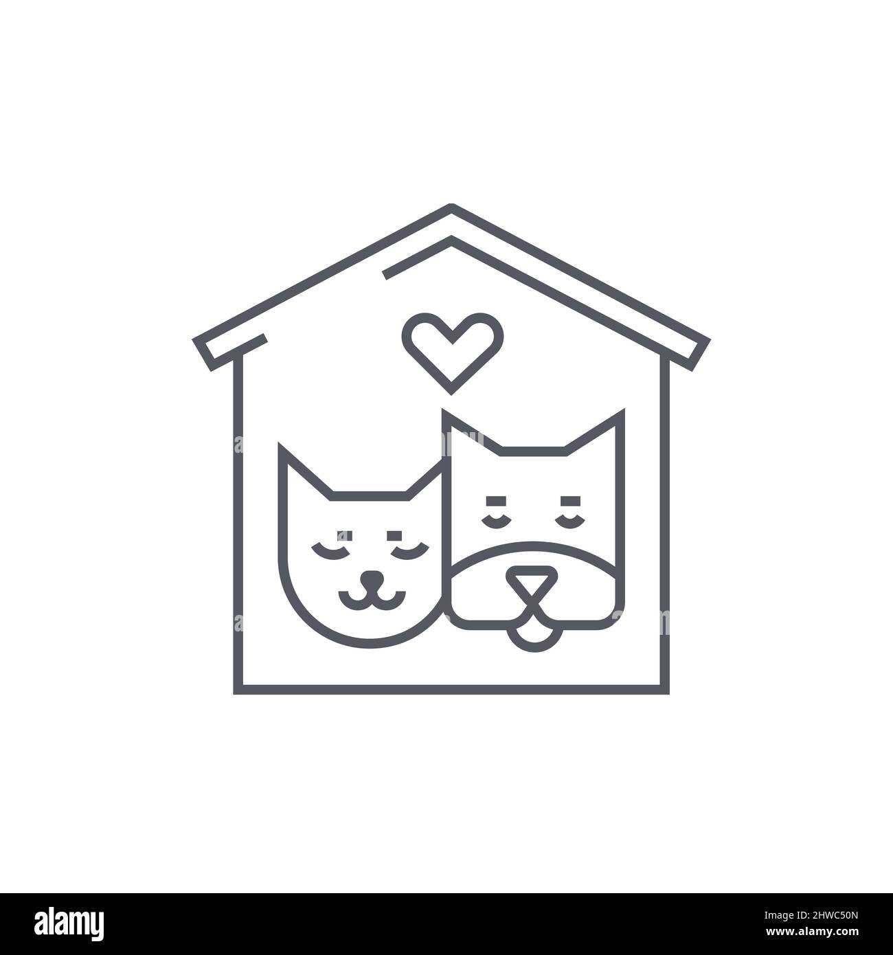 Common dog Cut Out Stock Images & Pictures - Alamy