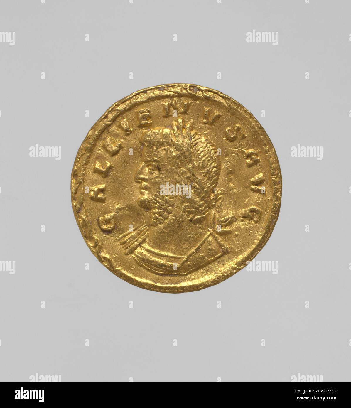 Aureus of Gallienus, Emperor of Rome from Rome. Ruler: Gallienus ...