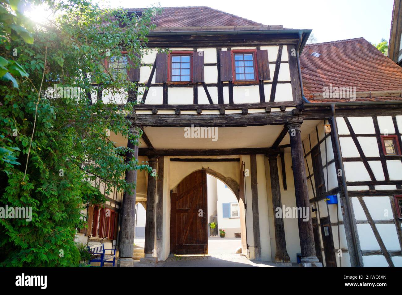 Old german house hi-res stock photography and images - Alamy