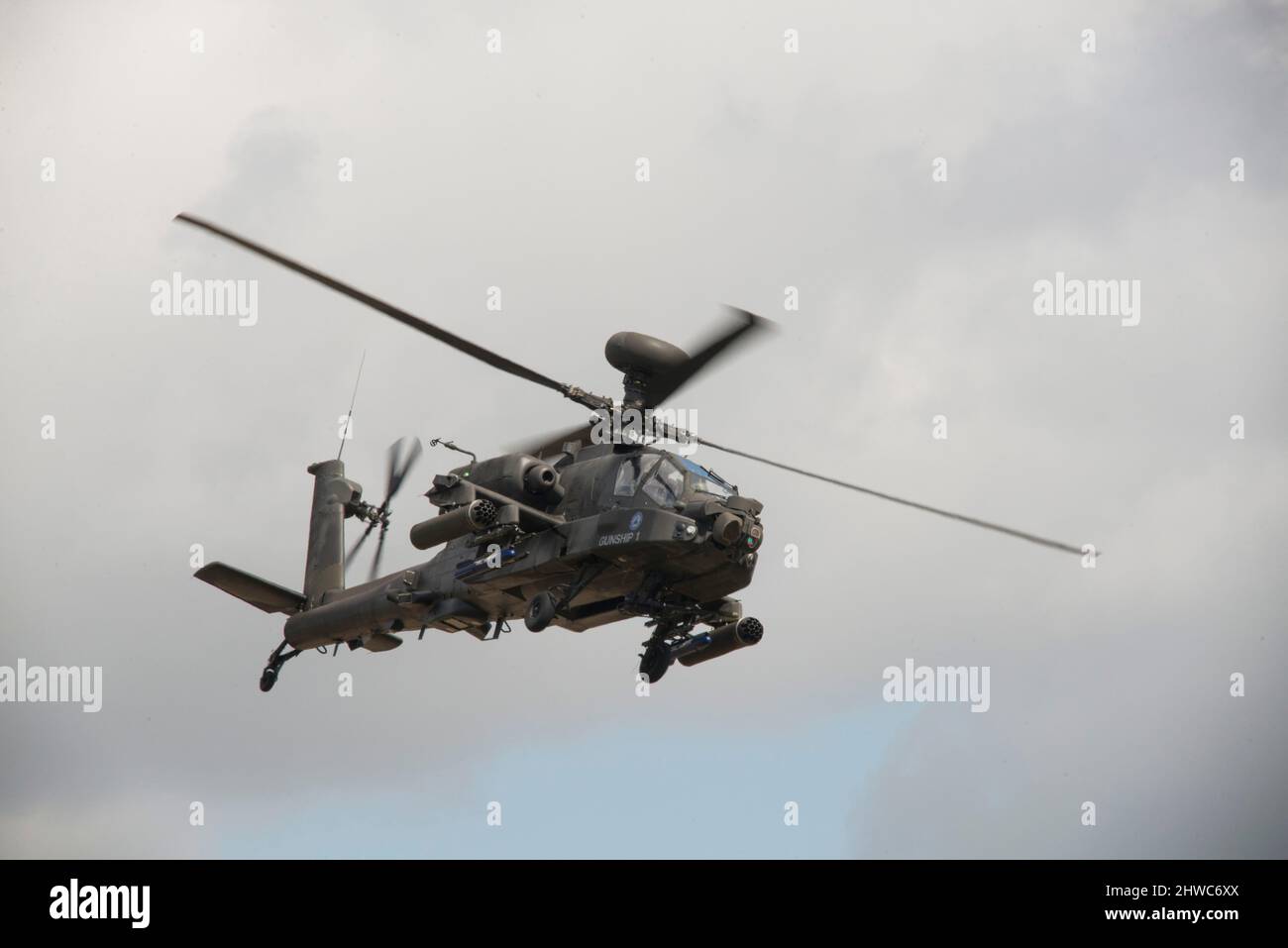 Apache AH1 helicopter Stock Photo - Alamy