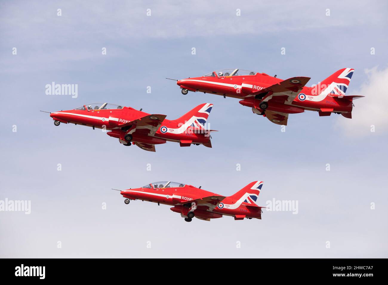 RAF Red Arrows Stock Photo - Alamy