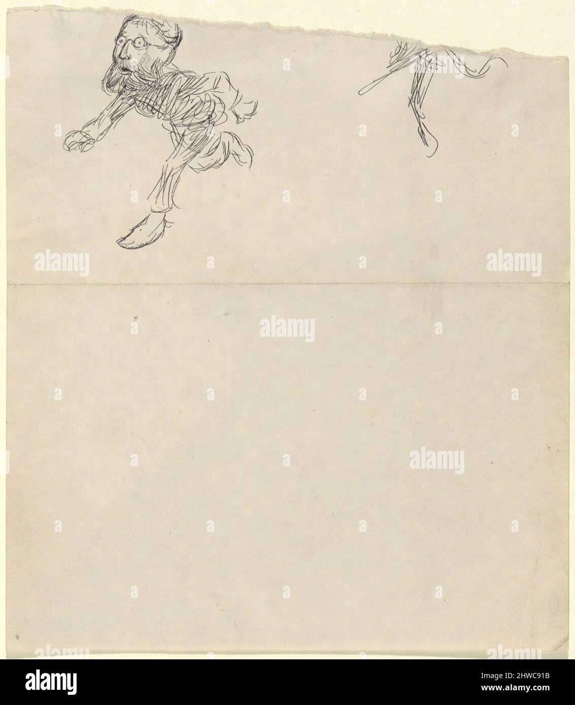 Doodles. Artist: Edwin Austin Abbey, American, 1852–1911, M.A. (HON ...