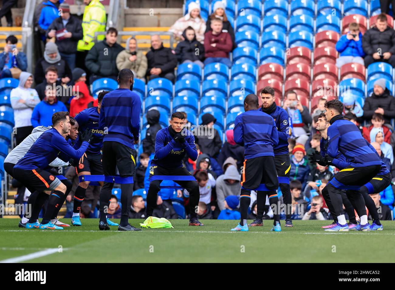 Chelsea players during team hi-res stock photography and images - Alamy