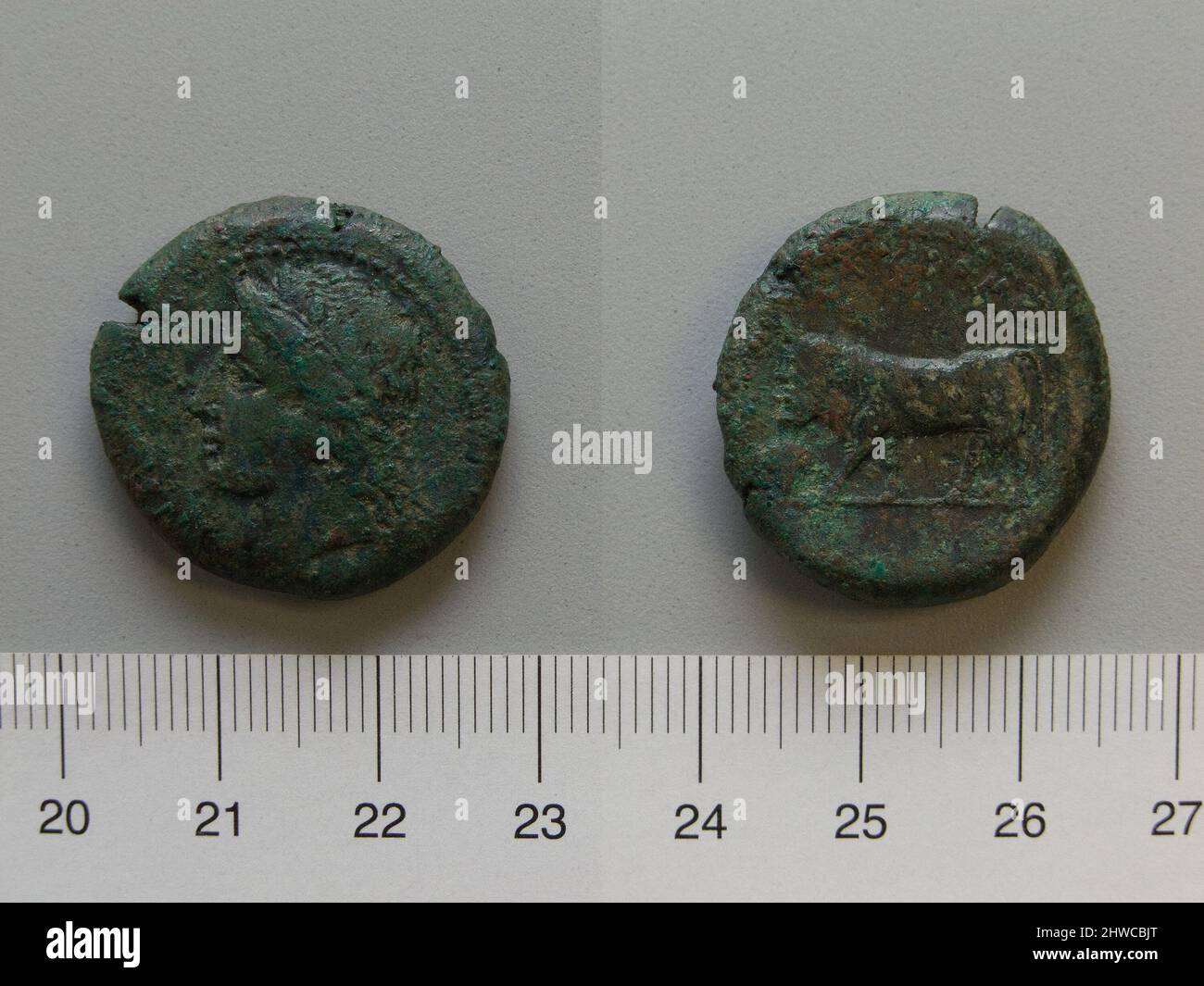 Coin from Tauromenium. Mint: Tauromenium Stock Photo - Alamy