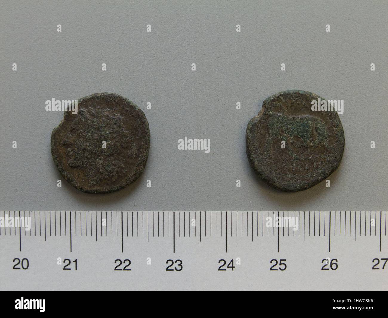 Coin from Tauromenium. Mint: Tauromenium Stock Photo - Alamy