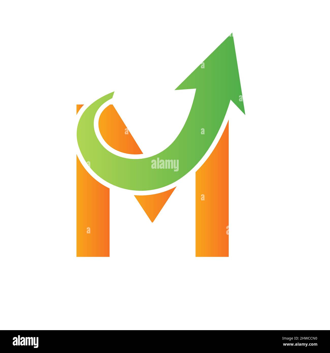 M up arrow Stock Vector Images - Alamy