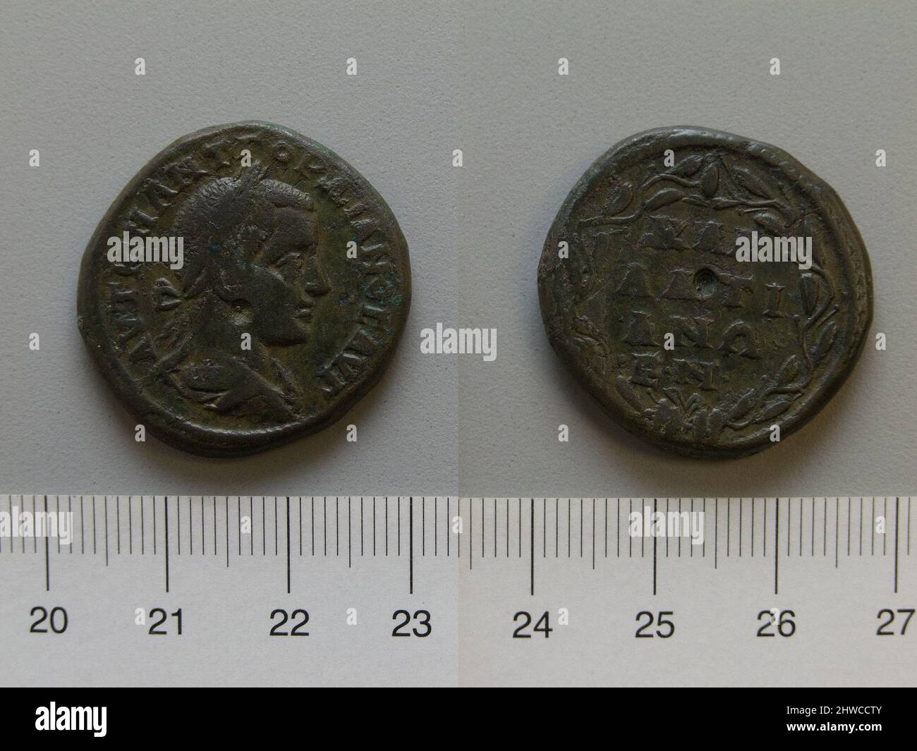 Coin of Gordian III, Emperor of Rome from Callatis. Ruler: Gordian III ...