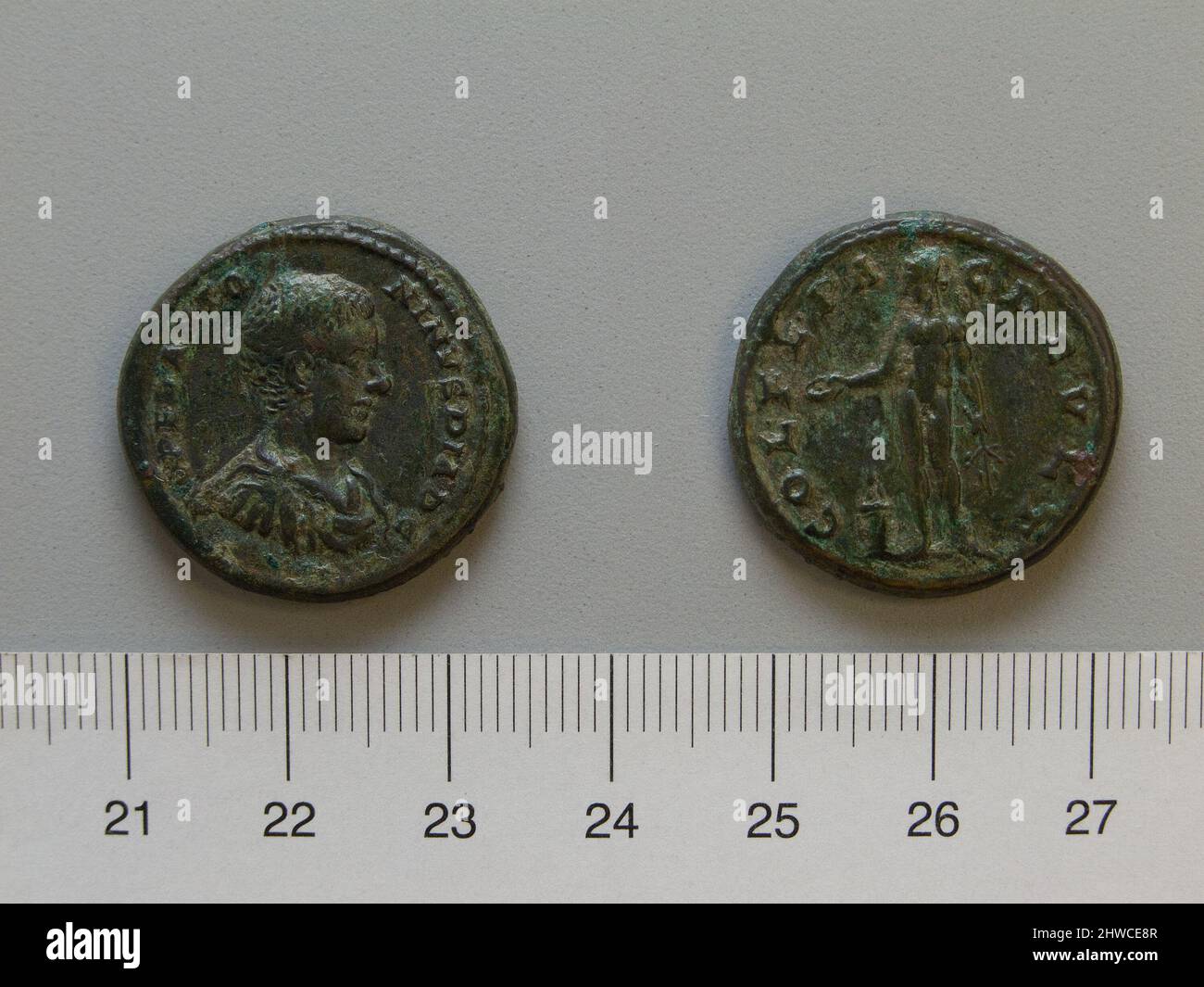 Coin of C. Julius Verus Maximus from Deultum. Ruler: Gaius Julius Verus ...