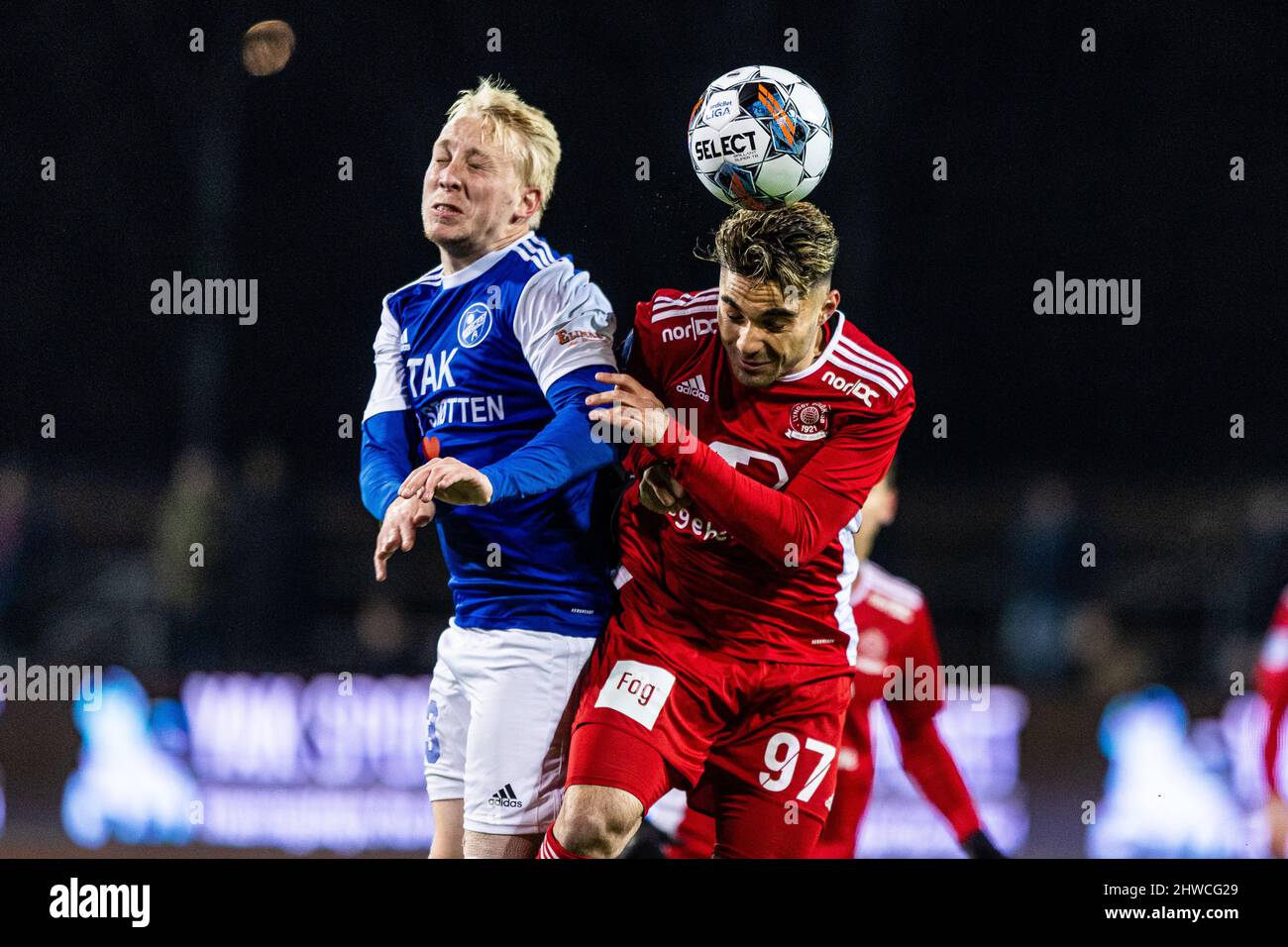 Copenhagen, Denmark. 04th, March 2022. Rezan Corlu (97) of Lyngby ...