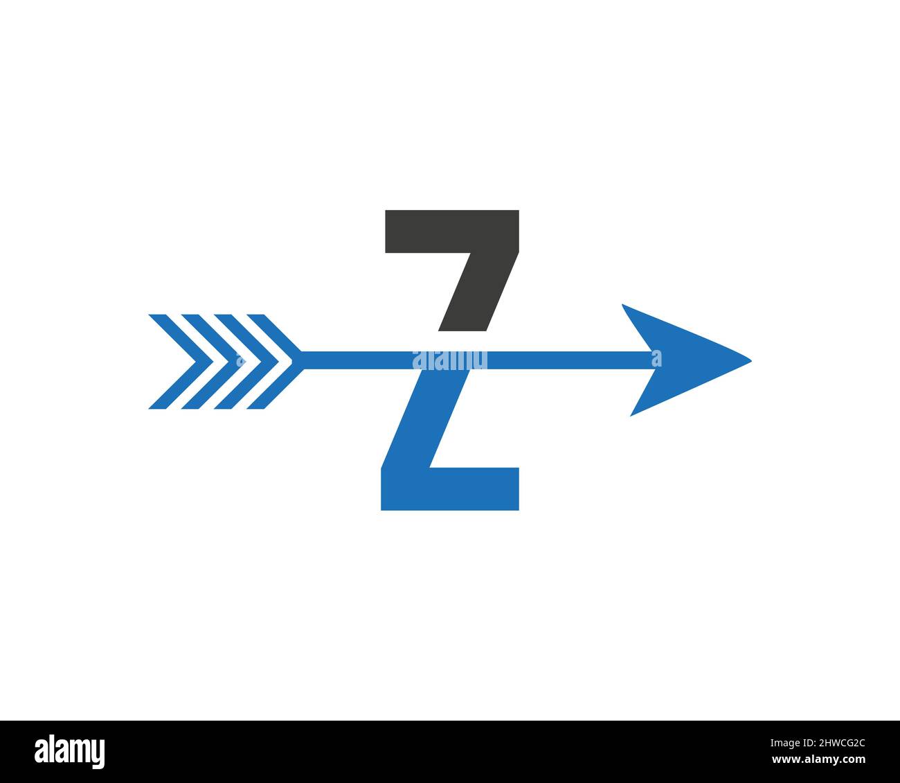 Financial logo with Z letter upward arrow concept. Initial Z letter ...
