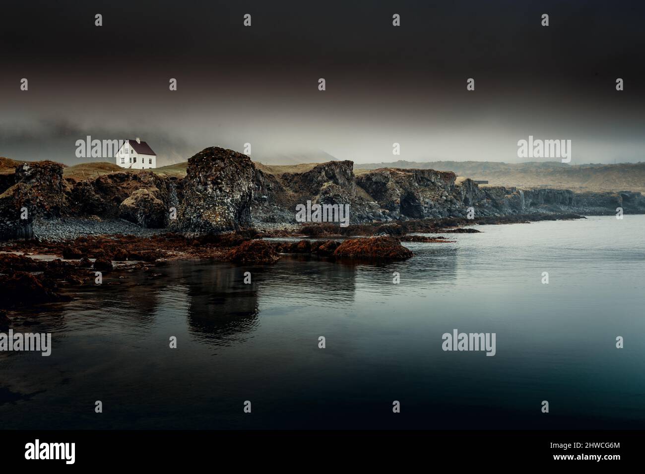The beautiful view of Arnarstapi in Iceland9 Stock Photo - Alamy