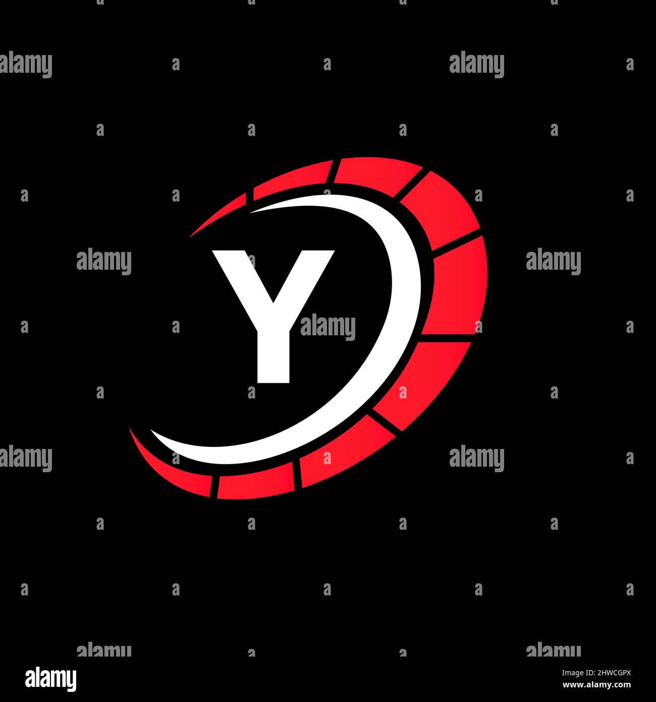 Y delivery logo Stock Vector Images - Alamy