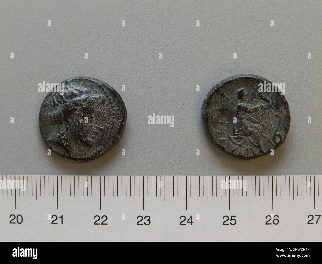 Coin from Tricca. Mint: Tricca Artist: Unknown Stock Photo - Alamy