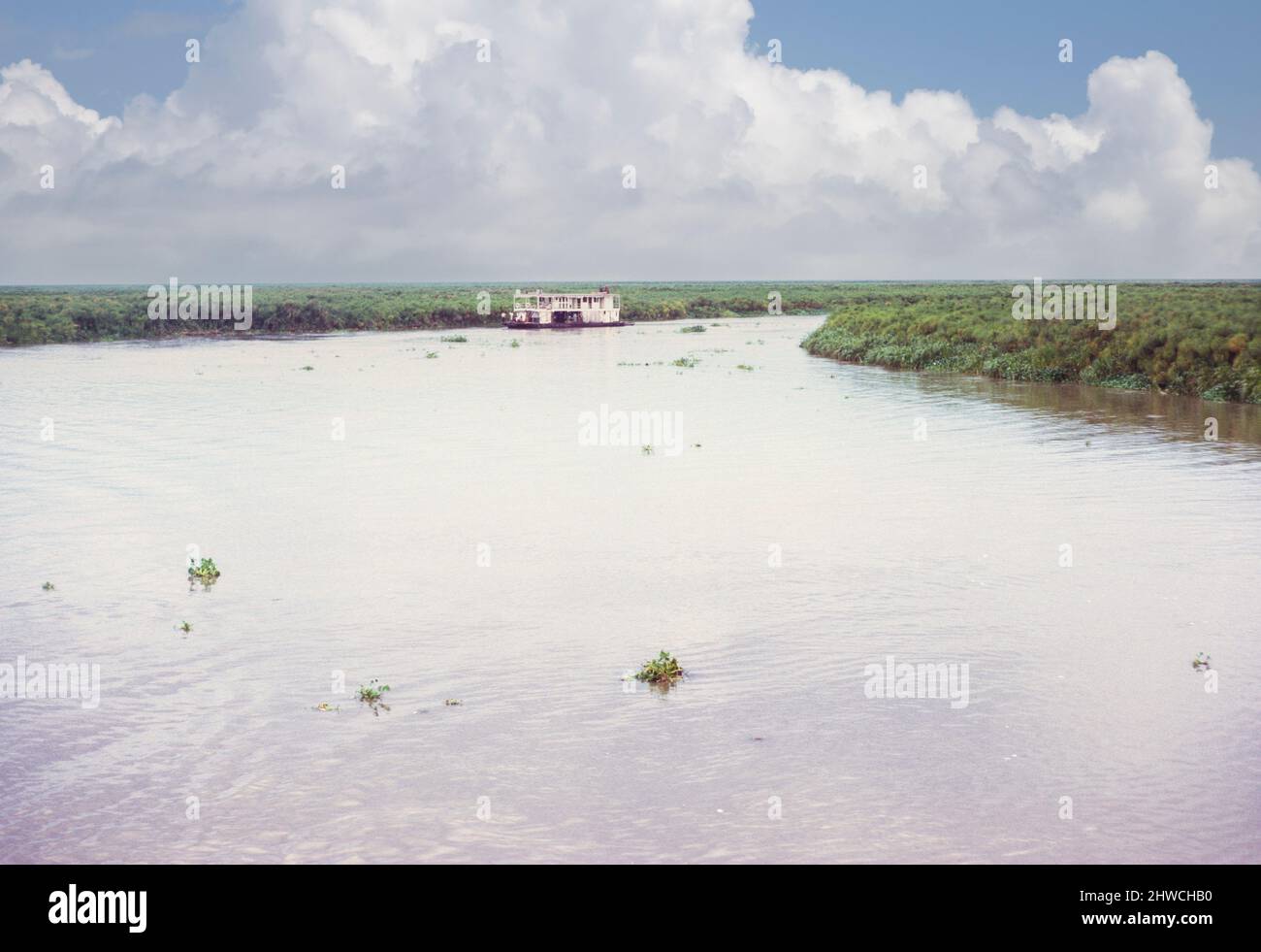 South Sudan. Nile River Transport in the Sudd (Inland Marsh ...