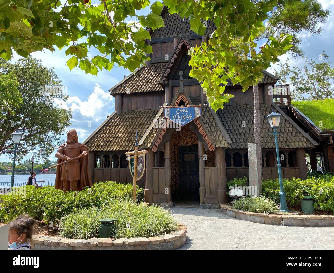 Orlando, FL USA- August 3, 2020: The Frozen ride at the Norway ...