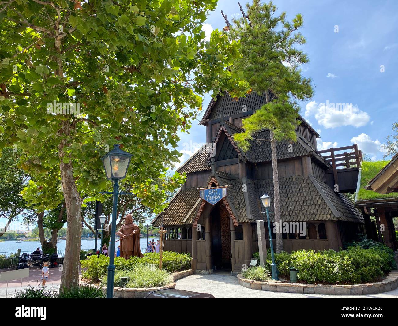 Orlando, FL USA- August 3, 2020: The Frozen ride at the Norway ...