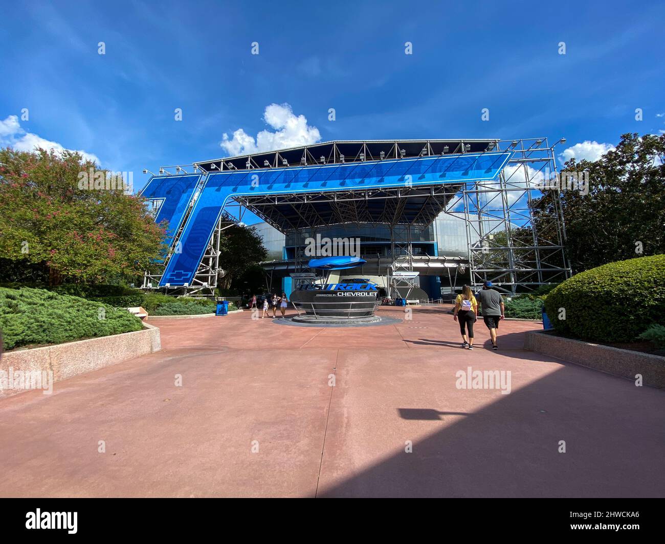 Test Track Epcot Inside
