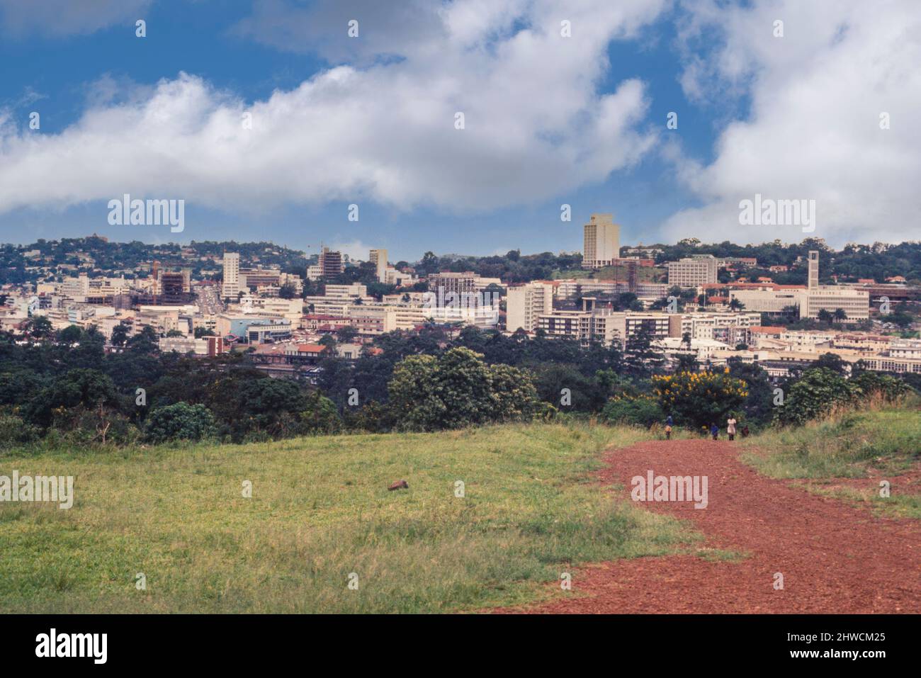 Kampala, Uganda. Cityscape. Photographed May 1971 Stock Photo - Alamy