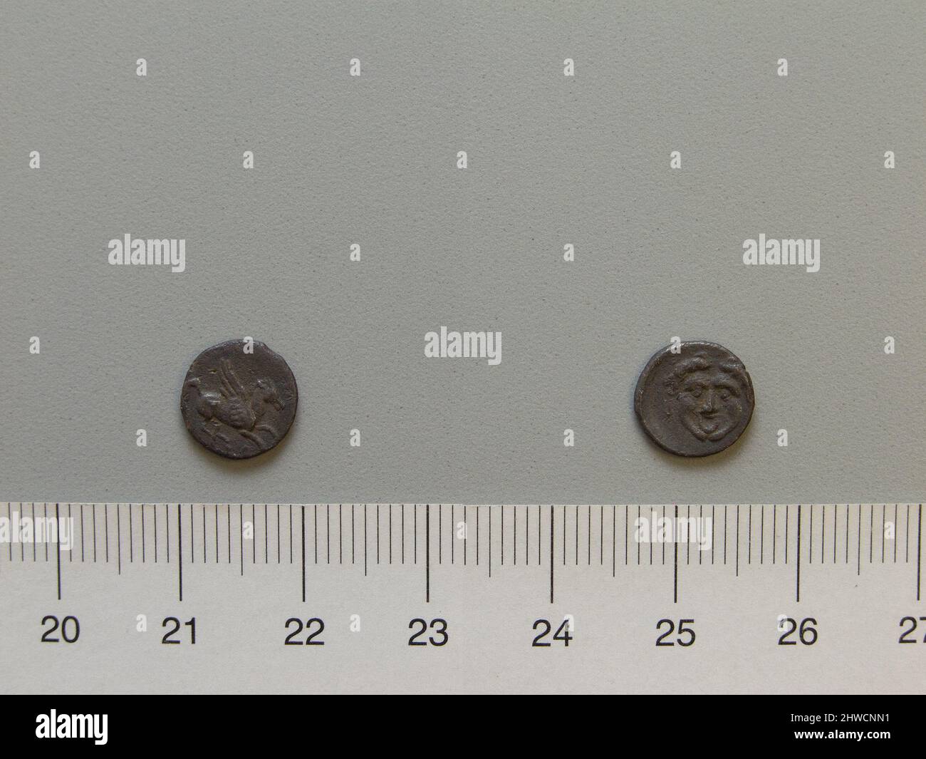 Trihemiobol from Leucas. Mint: Leucas Artist: Unknown Stock Photo - Alamy