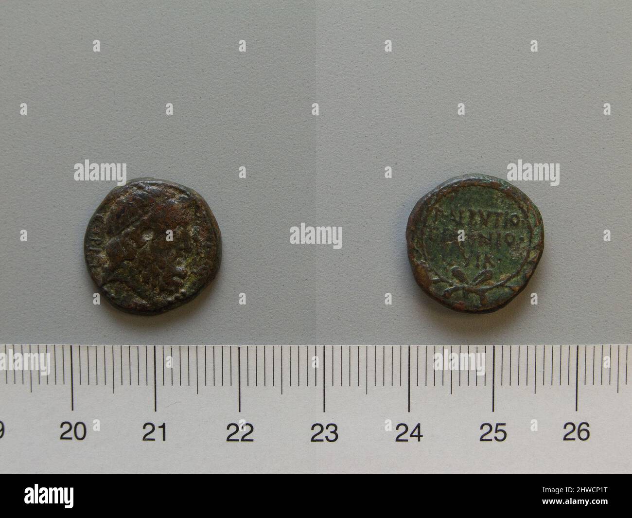 Coin of Claudius, Emperor of Rome from Corinth. Ruler: Claudius ...