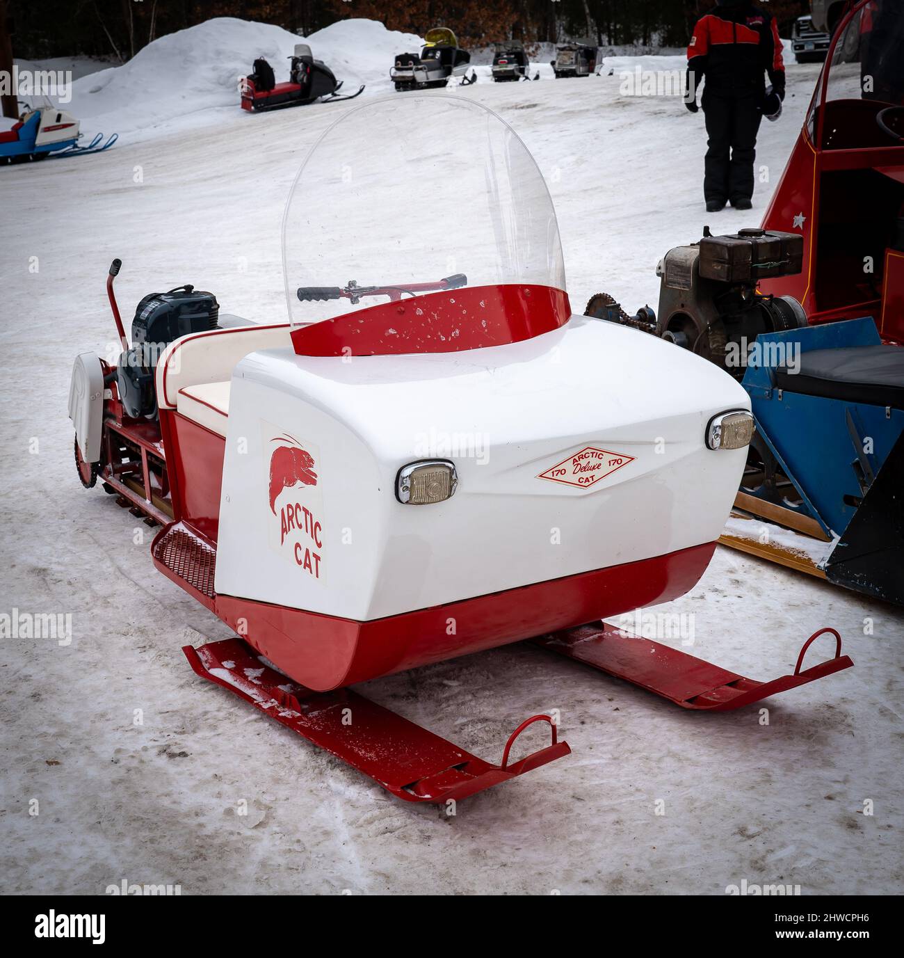 Snow sled 1960s hi-res stock photography and images - Alamy