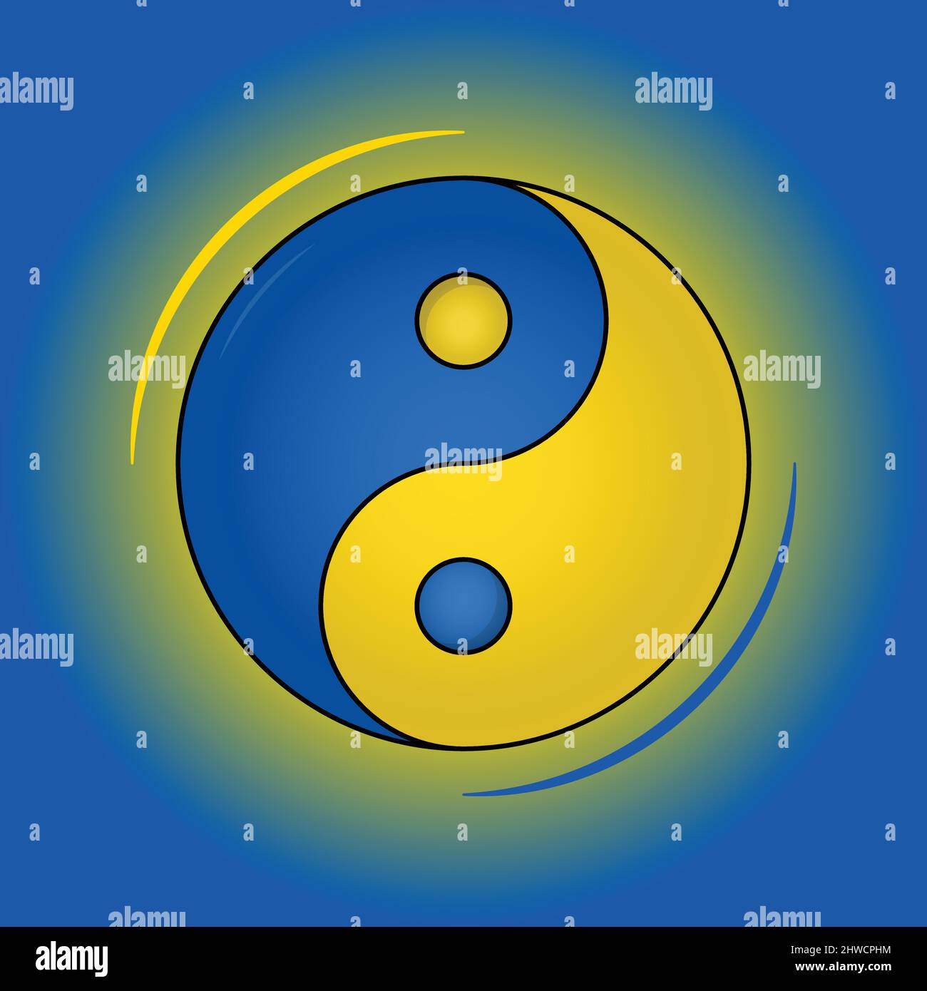 Yin yang symbol hi-res stock photography and images - Alamy