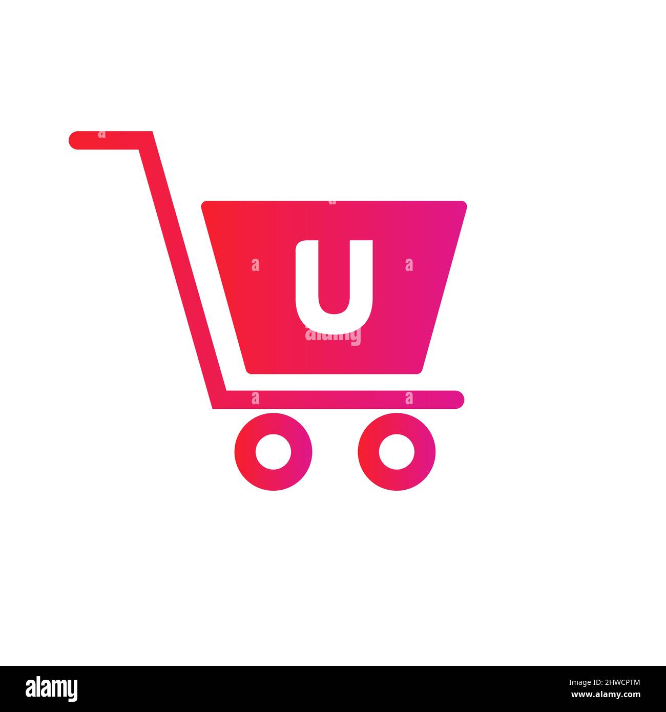 Shopping basket u Stock Vector Images - Alamy