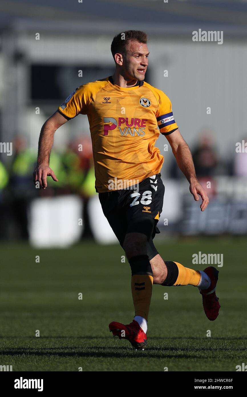 Mickey demetriou of newport county hi-res stock photography and images ...