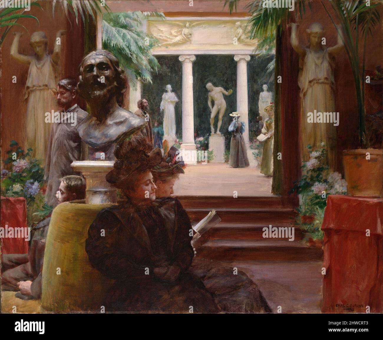 Charles courtney curran american hi-res stock photography and images ...