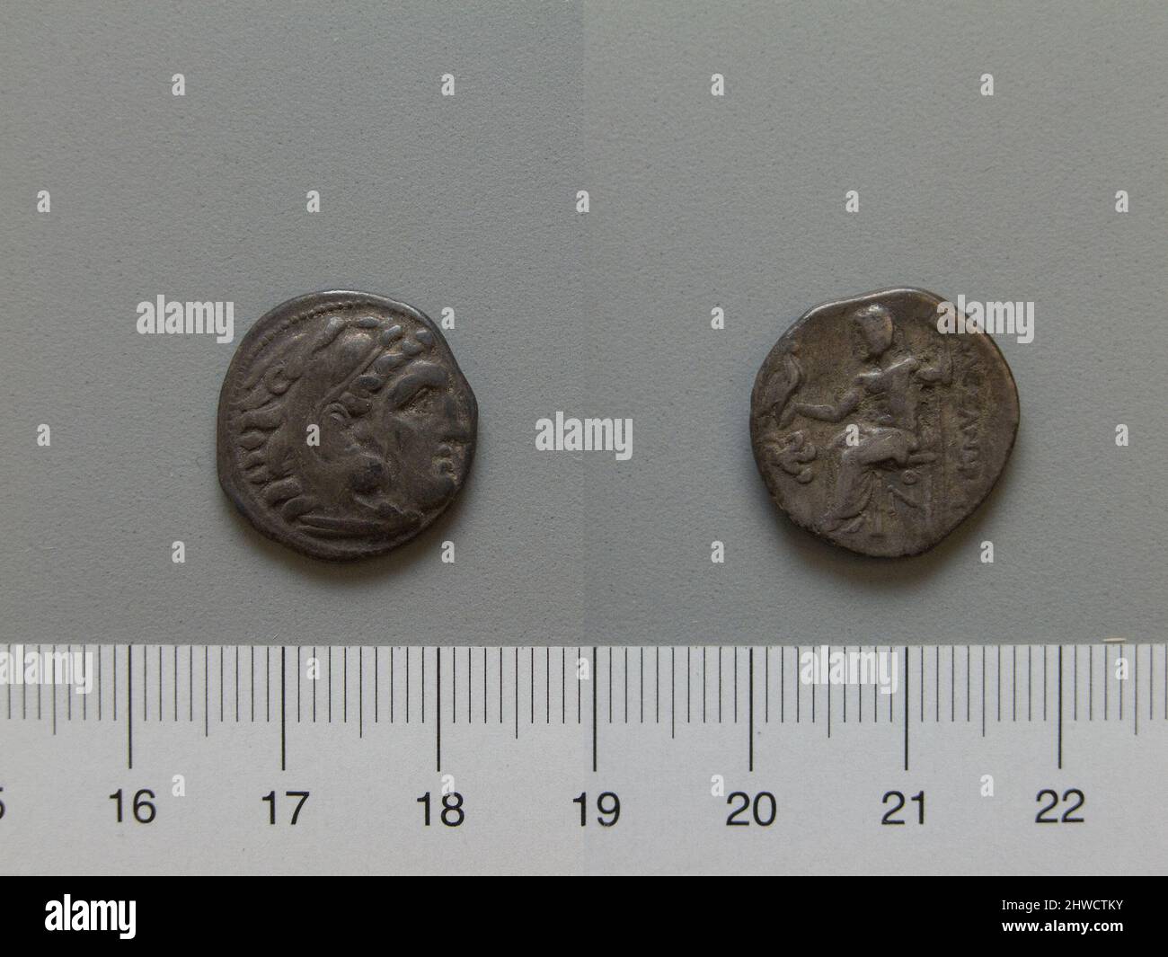 1 Drachm of Antigonus I Monophthalmus from Lampsacus. Ruler: Antigonus ...