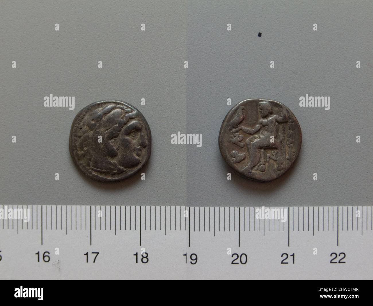 1 Drachm of Lysimachus, King of Thrace from Lampsacus. Ruler ...