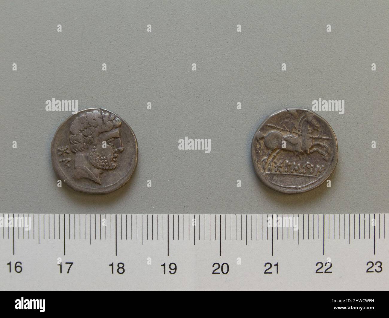 Denarius from Osca. Mint: Osca Stock Photo - Alamy