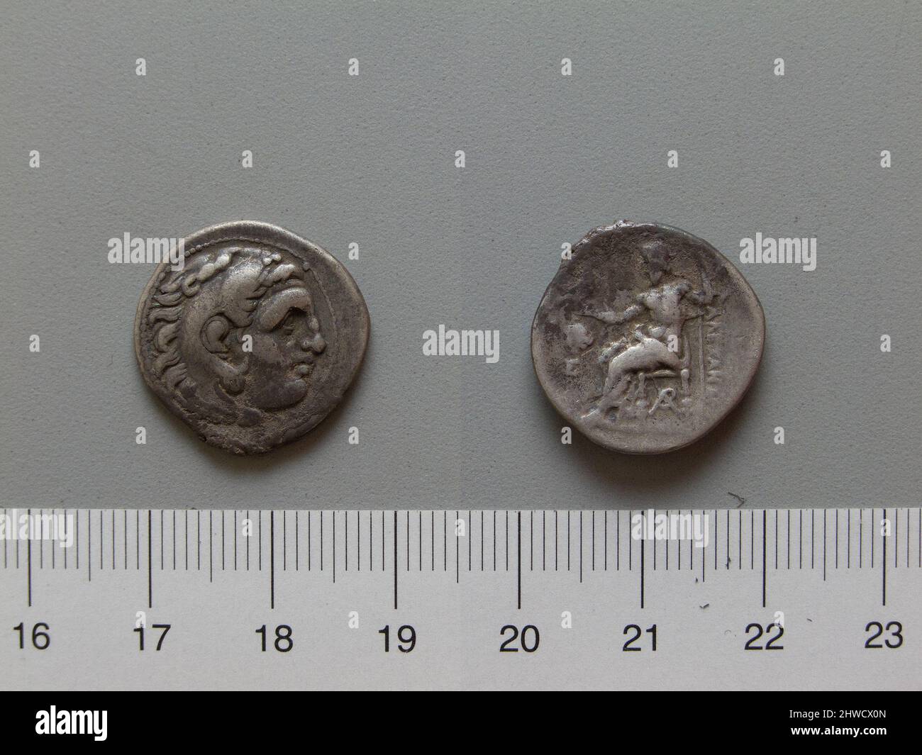 1 Drachm of Antigonus I Monophthalmus from Magnesia. Ruler: Antigonus I ...