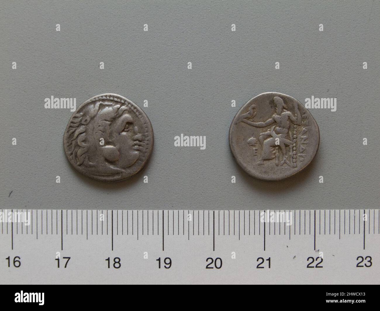 1 Drachm of Antigonus I Monophthalmus from Magnesia. Ruler: Antigonus I ...