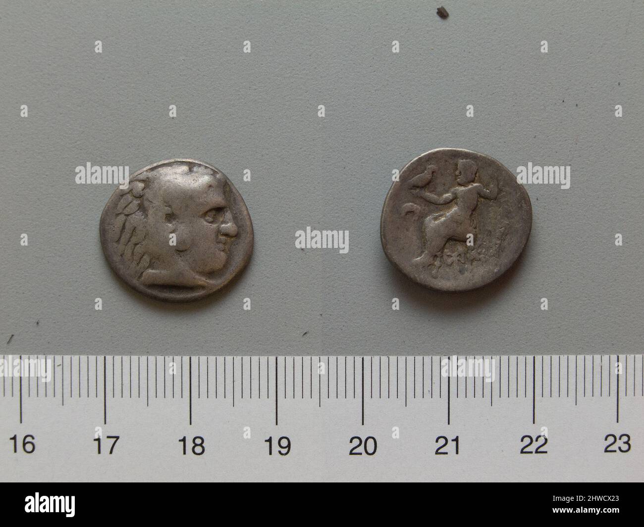 1 Drachm of Antigonus I Monophthalmus from Miletus. Ruler: Antigonus I ...