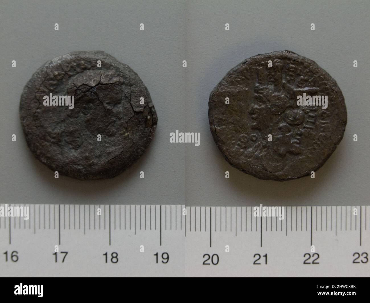 Dupondius of Antonius Pius from Laodicea ad Mare. Ruler: Antonius Pius ...