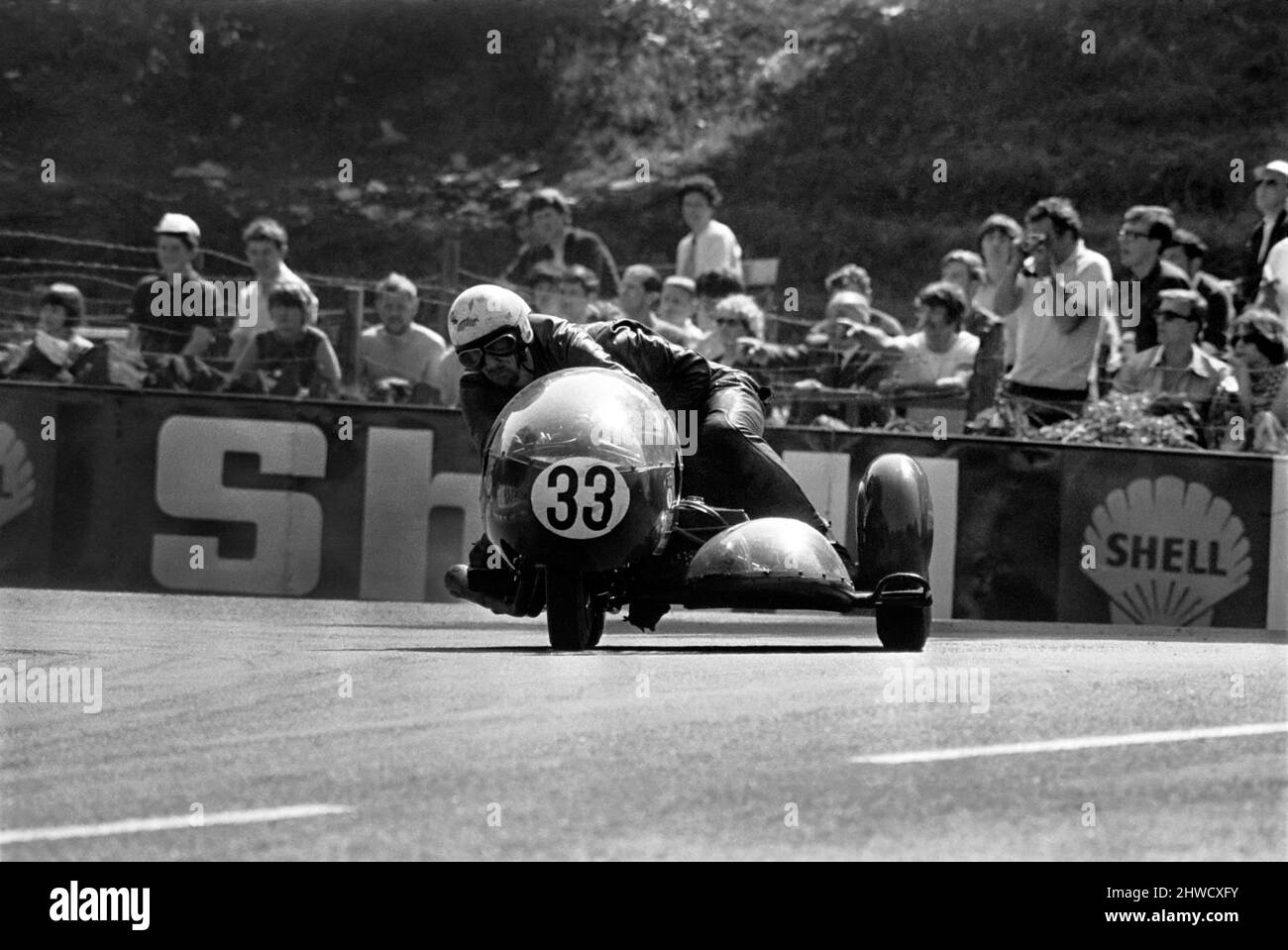 1960s motorcycle sidecar Black and White Stock Photos & Images - Alamy