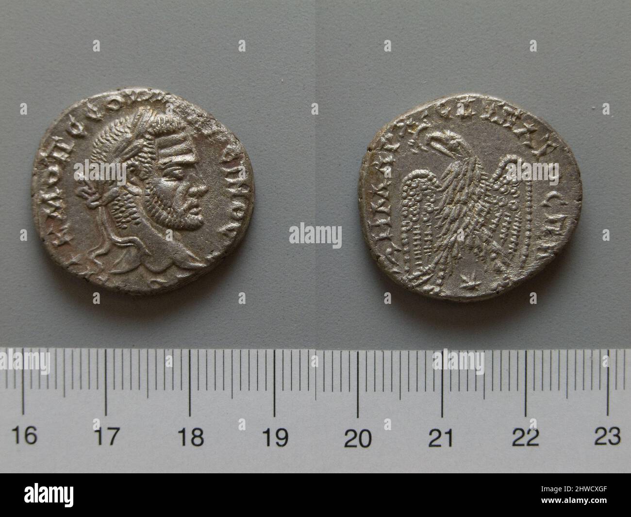 Tetradrachm of Macrinus, Emperor of Rome from Laodicea ad Mare. Ruler ...